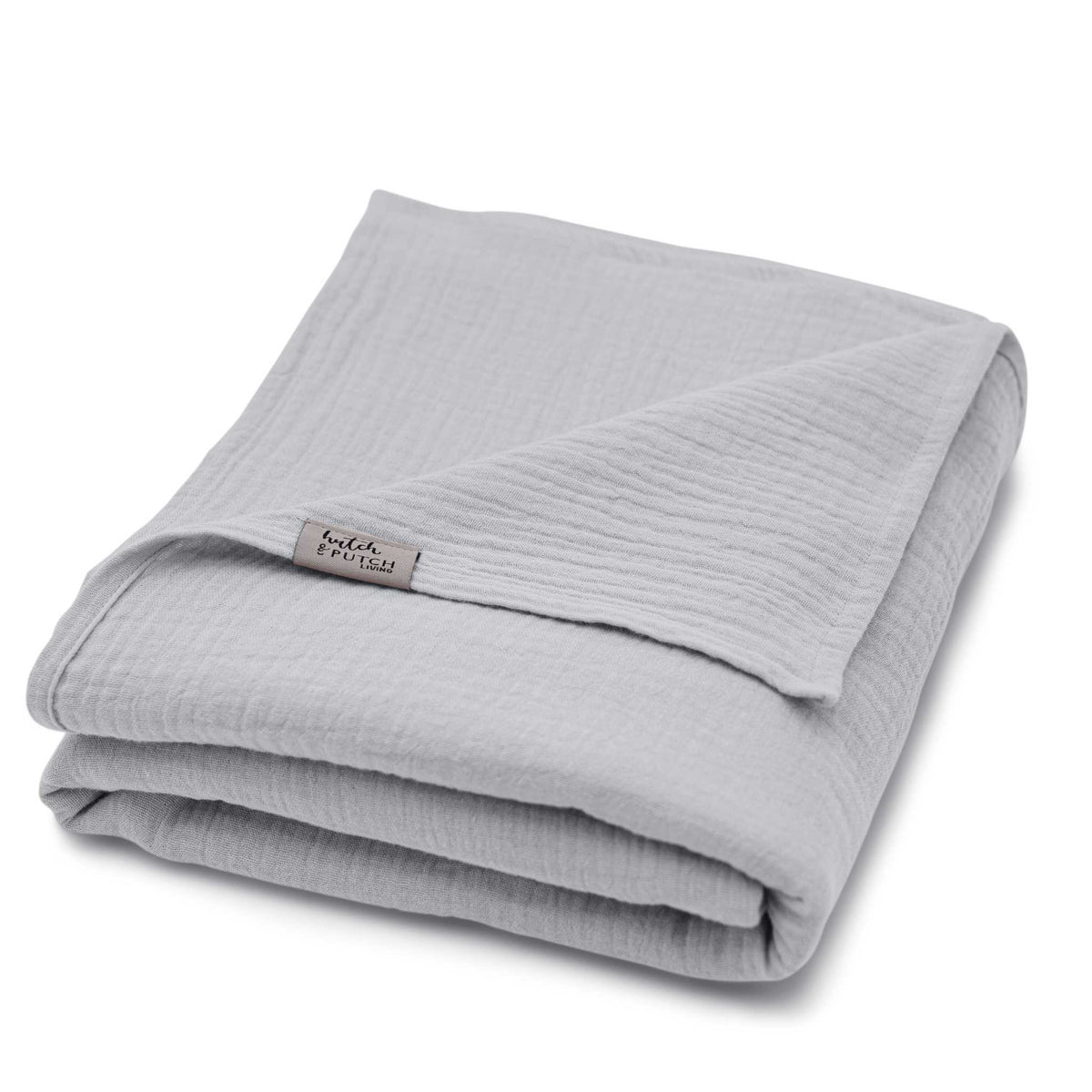 Musselin-Sommerdecke "Josephin" • Light Grey