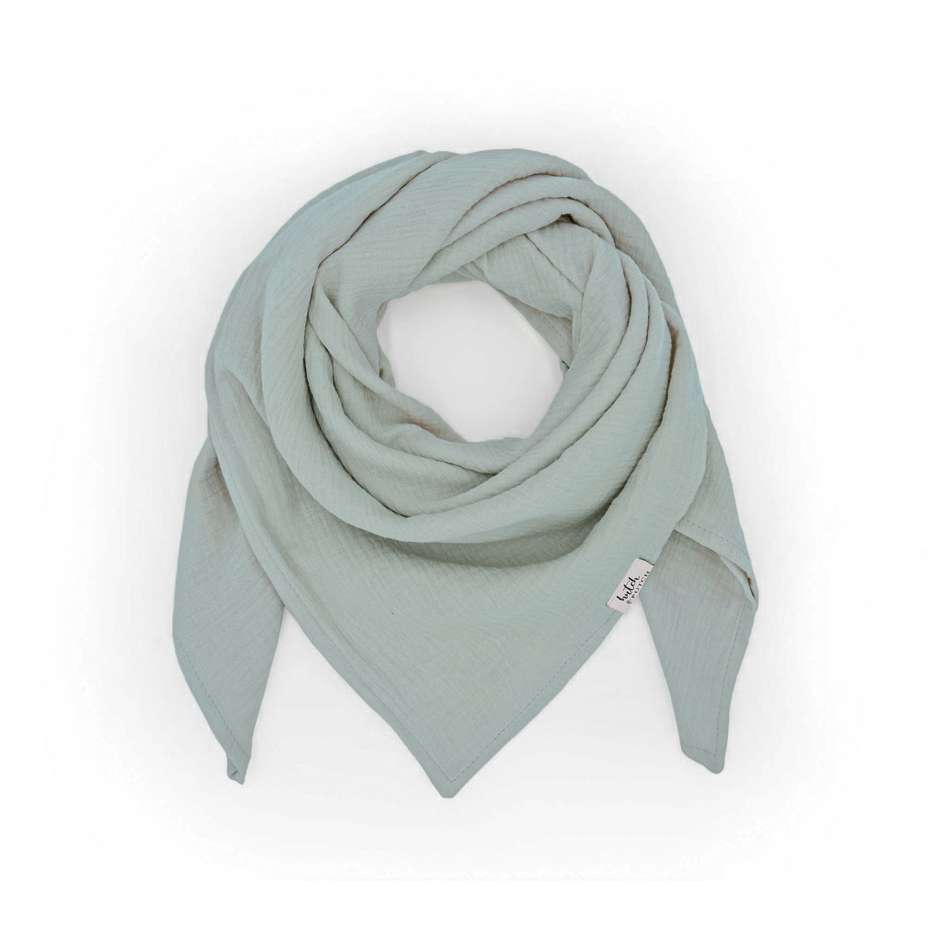 Musselin-Halstuch Erwachsene • Aquamarine